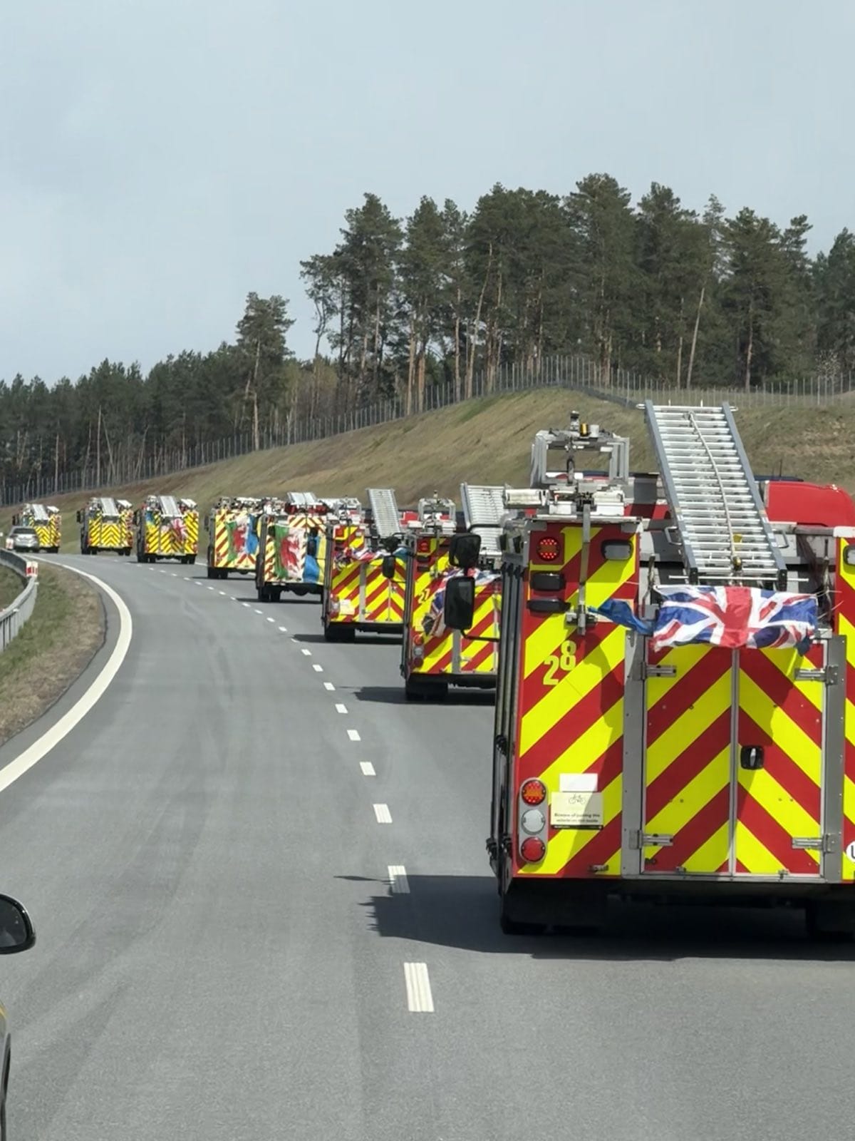 Fire Aid Convoy 8 Delivers UK’s Largest Fire Equipment Donation to Ukraine
